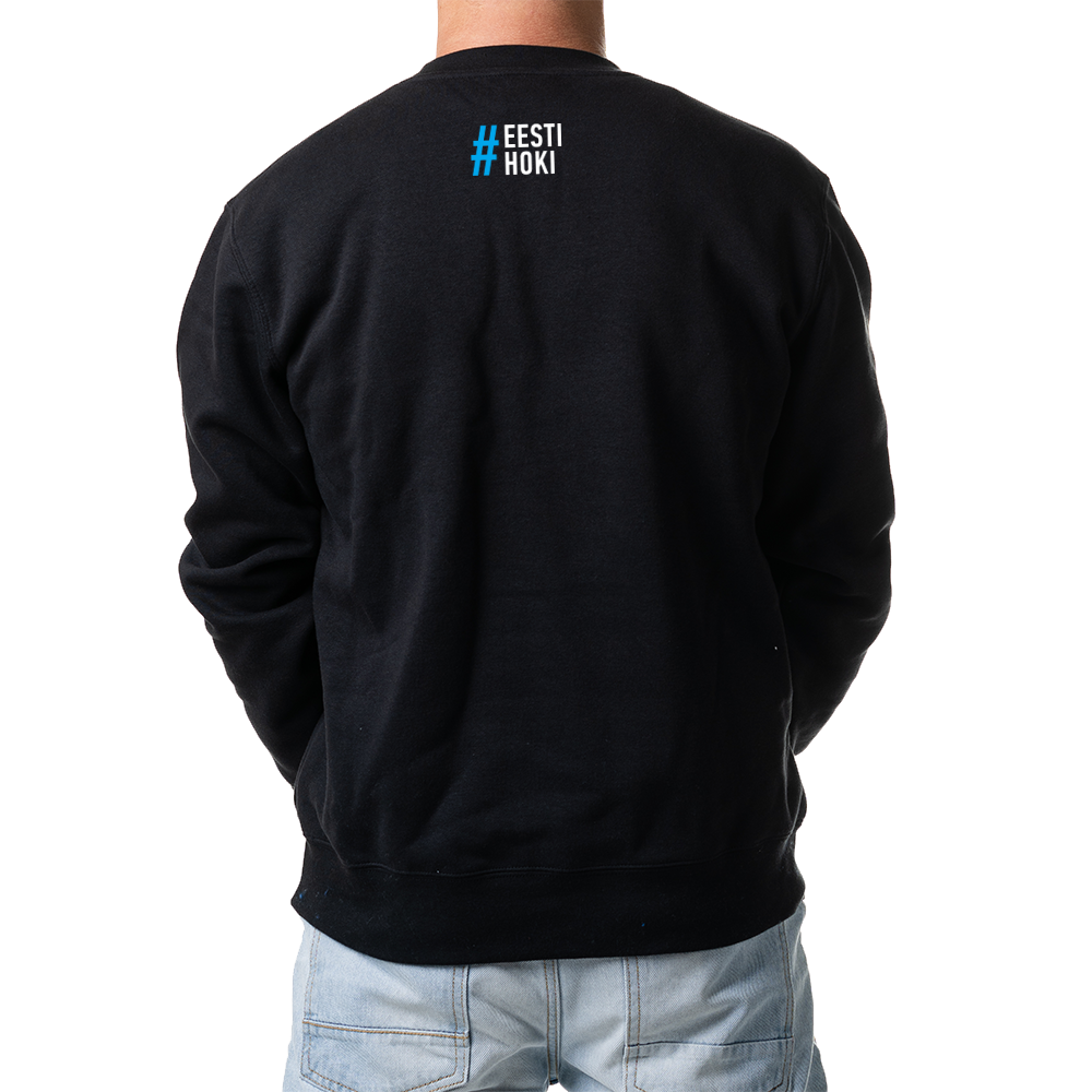 Must unisex pusa Eesti Hoki Pääsuke – Teamspirit